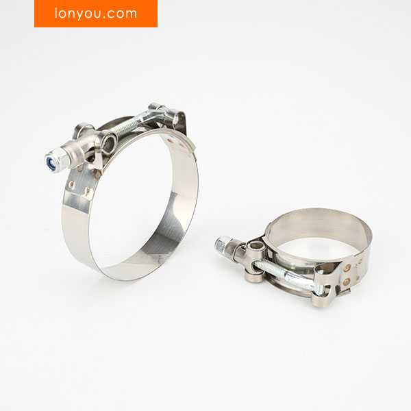 High Torque T-Bolt Hose Clamps | Powerful & Secure Fastening